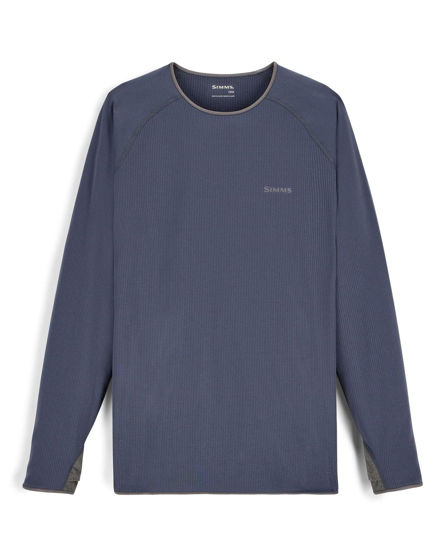 Simms M's Strata 200 Long Sleeve Crew – Bow River Troutfitters