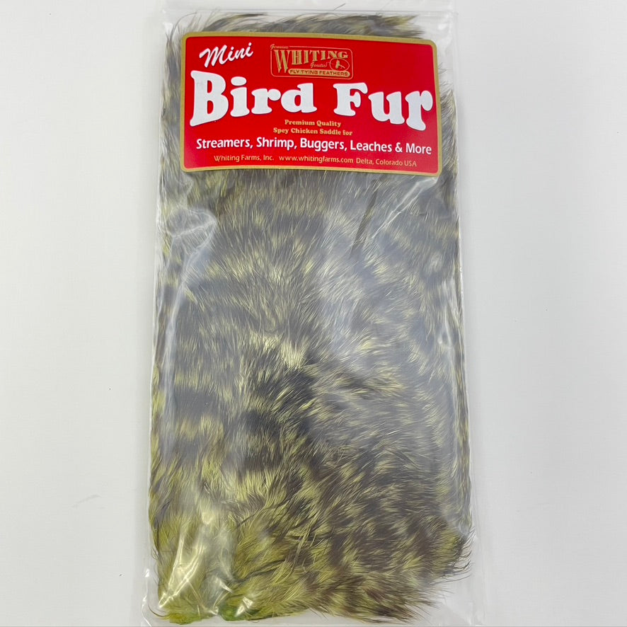 Whiting Farms Bird Fur Mini – Bow River Troutfitters