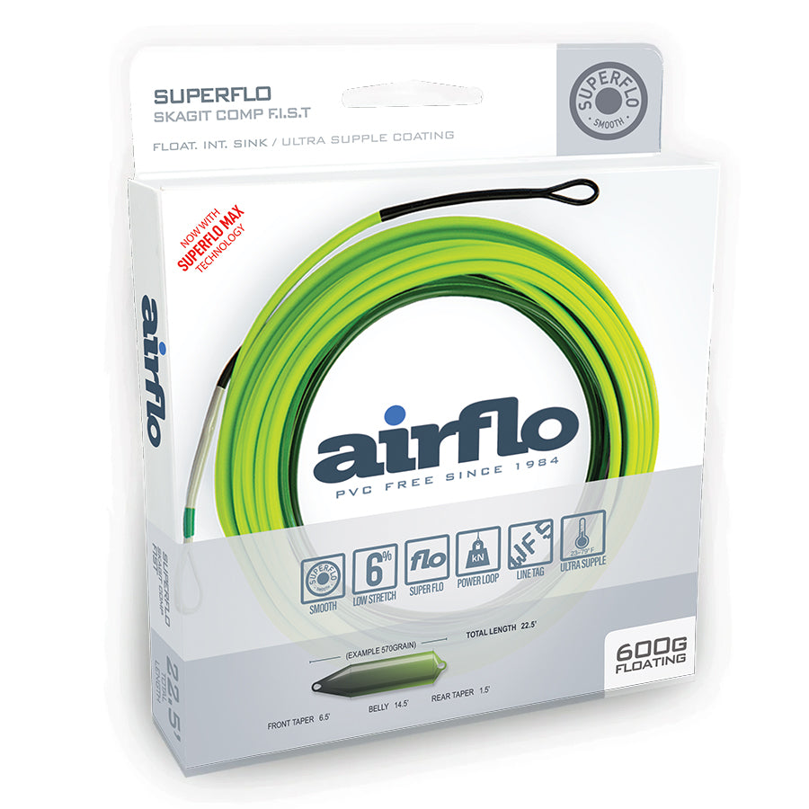 Airflo Superflo Max Skagit F.I.S.T. Shooting Head – Bow River Troutfitters